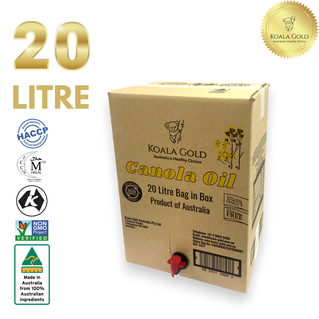 Koala Gold Canola Oil 20L Bag in Box – Koala Gold